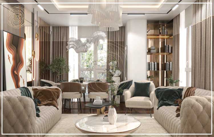 Modern Living Room Interior Design In Saudi Arabia » 23 Interior Design
